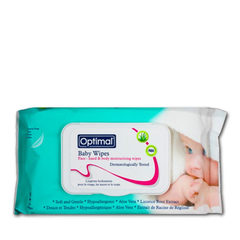 OPTIMAL ORGANIC BABY WIPES 72 W LID - Grato Bambino - Kids Shop