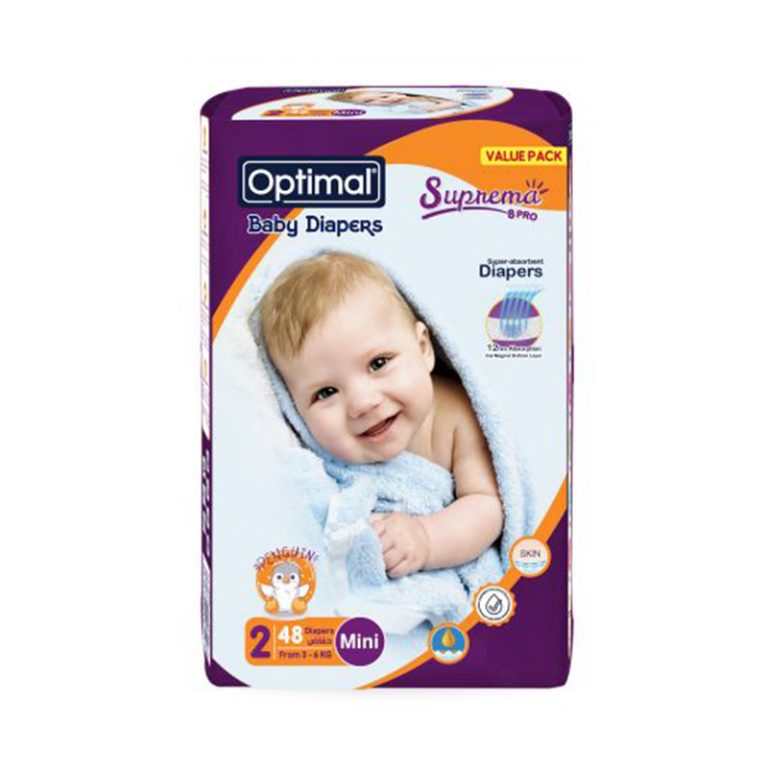 BABY DIAPER (2) MINI (3-6KG)-value pack-48 pcs - Grato Bambino - Kids Shop